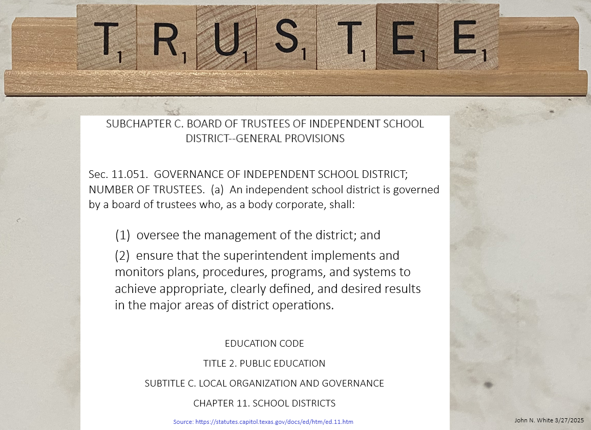 The Election of School District Trustees—What Should I Look For In ...